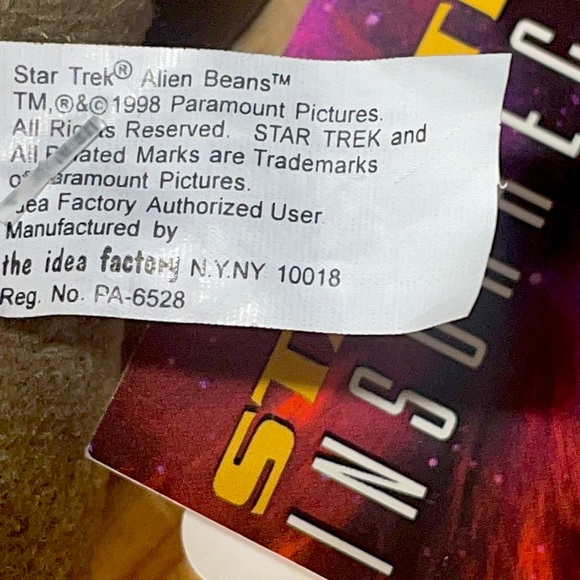 Star Trek | Toys | Star Trek Insurrection Baku Rhyl Very Rare Palm Pets ...